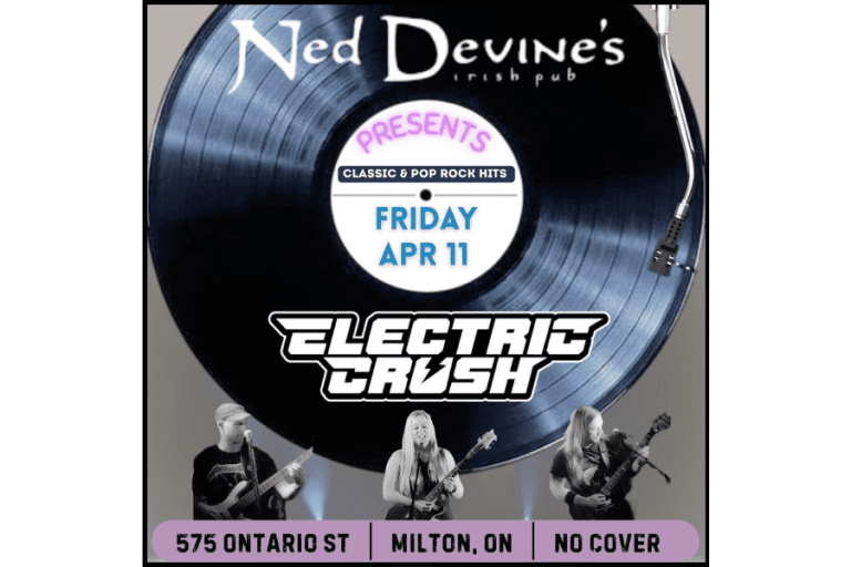 Electric Crush @ Ned Devine’s Irish Pub | Experience Milton