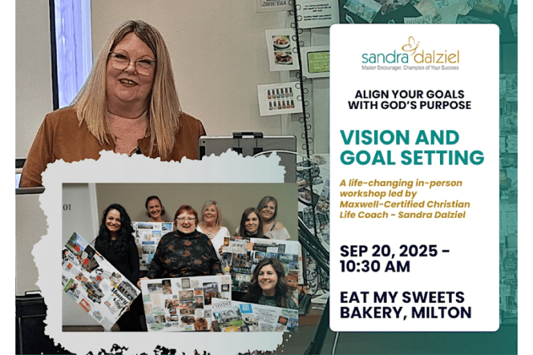 Vision Board and Goal Setting Workshop | Lunch and Supplies Provided | Experience Milton