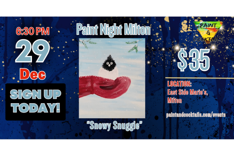 Paint Night at East Side Mario's, Milton | Experience Milton